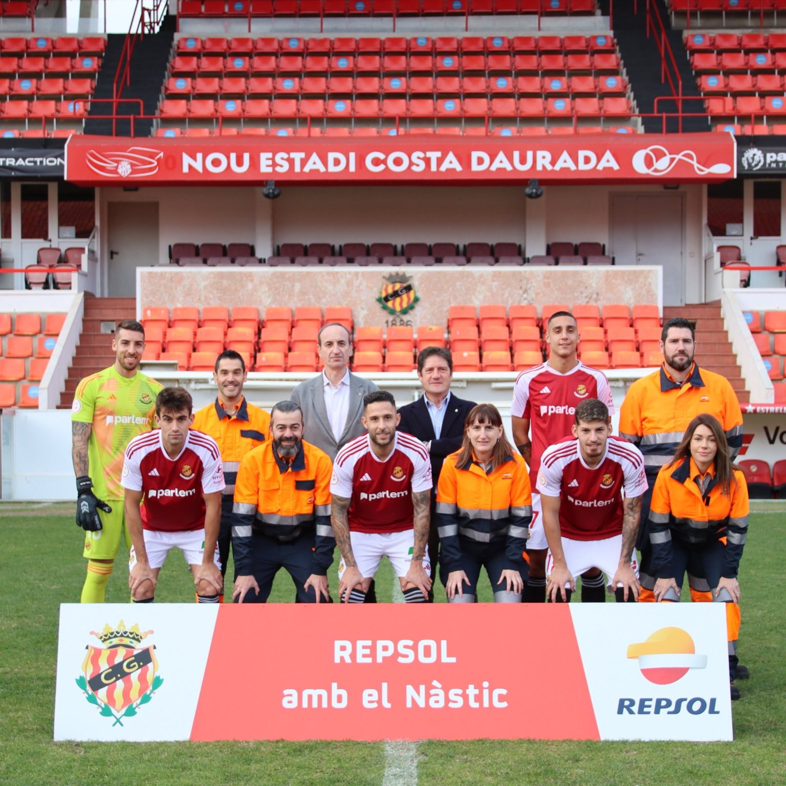 Repsol i el Gimnàstic renoven el seu conveni de col·laboració ...