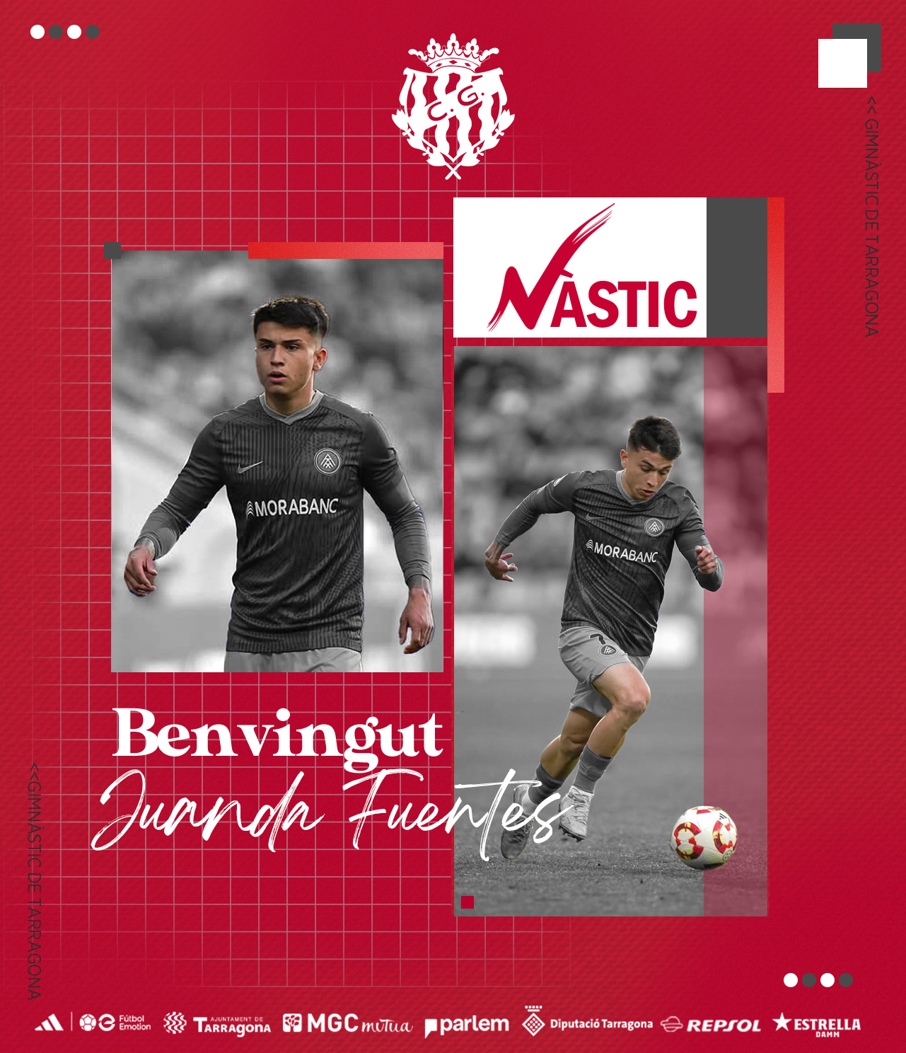 Juanda Fuentes arriba al Nàstic cedit pel conjunt de l’Andorra ...