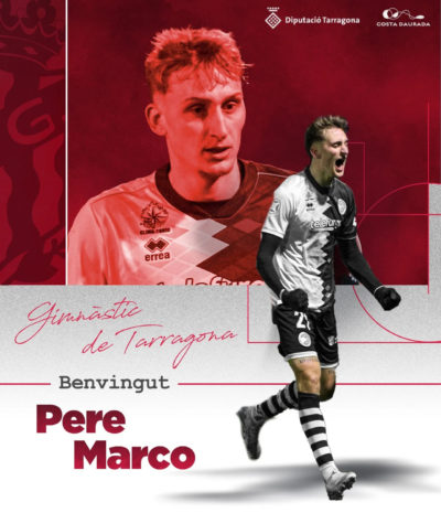 Pere Marco, nou davanter del Nàstic de Tarragona - Tarragona Ràdio ...