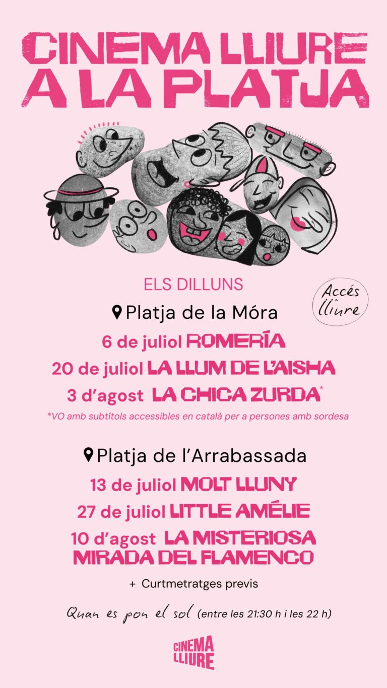 Tarragona amplia la programació de Cinema Lliure a la Platja amb sis ...